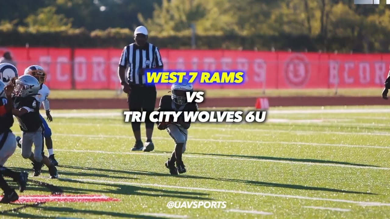 Tri City Wolves vs West 7 Rams 6u Highlights - YouTube