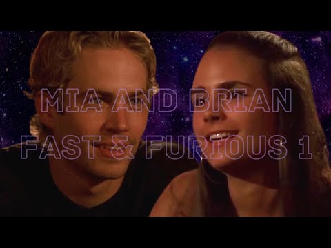 The story of Mia and Brian: Fast & Furious 1 - YouTube