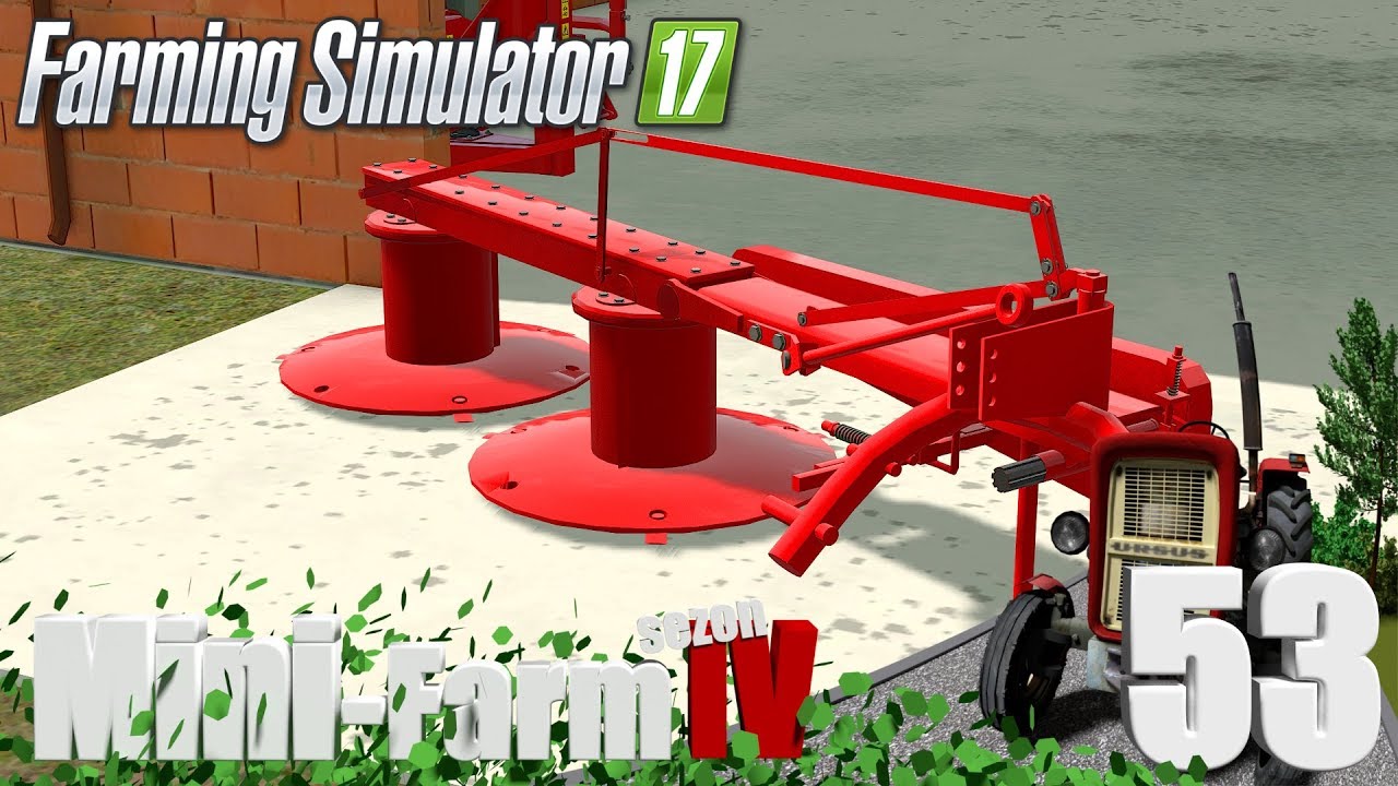 Farming Simulator 17 Mini-Farm #53 - "Odnowiona rotacyjna" - YouTube