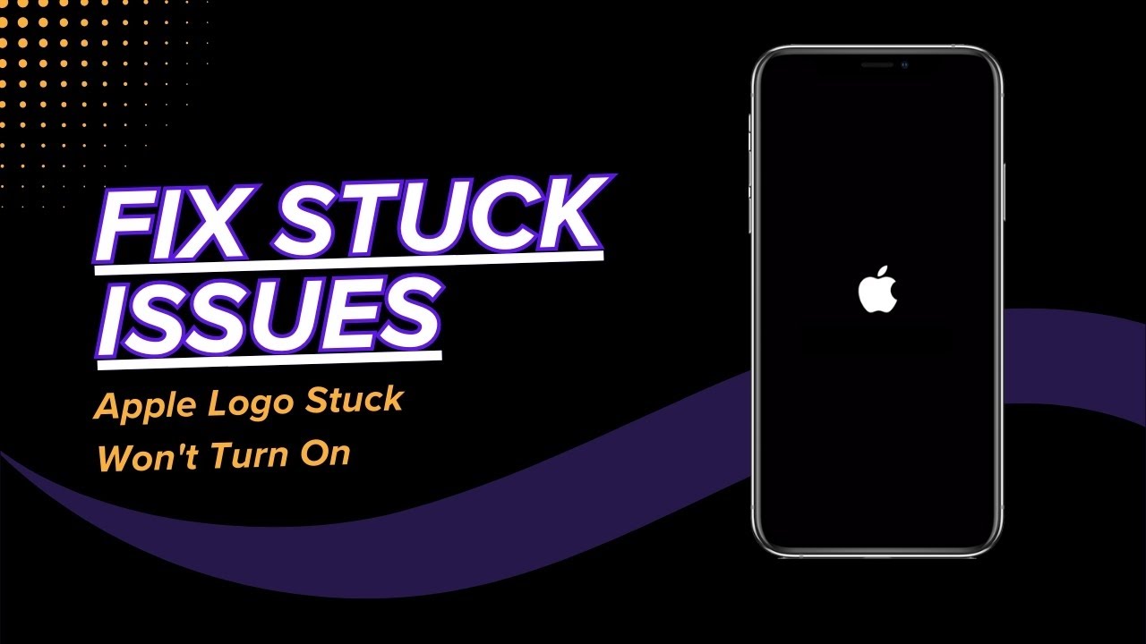 Fix iPhone Frozen, Apple Logo Stuck or Boot Loop (No Data Loss) - YouTube