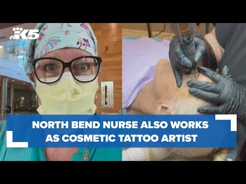 North Bend nurse begins a second career as a tattoo artist
