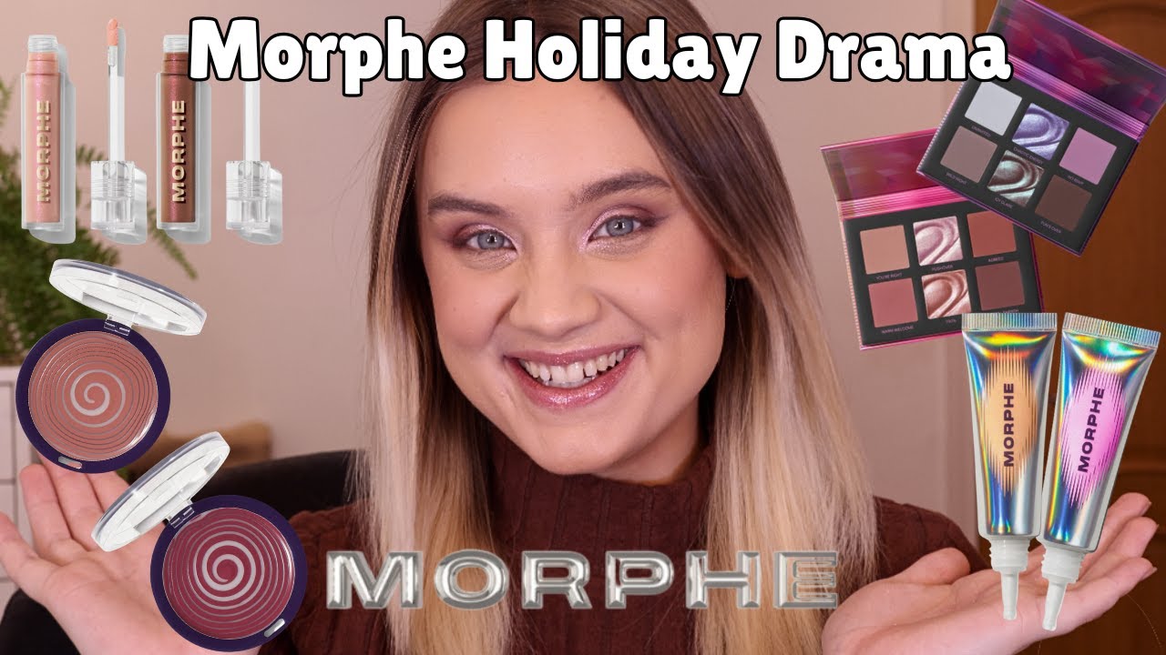 MORPHE HOLIDAY DRAMA COLLECTION REVEAL AND REVIEW COMPLETE MORPHE CHRISTMAS COLLECTION REVIEW ...