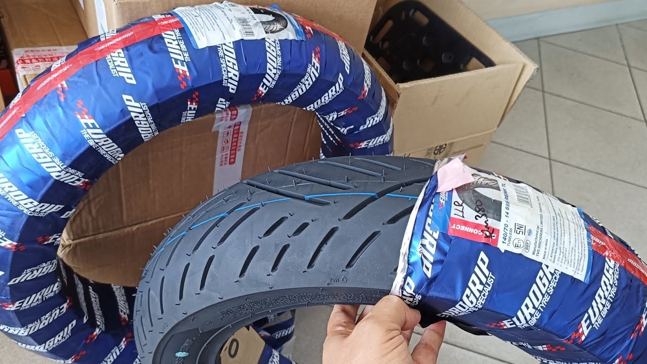 ZONTES 350E, TAYAR EUROGRIP 2024 MANTAP UTK ZONTES - YouTube