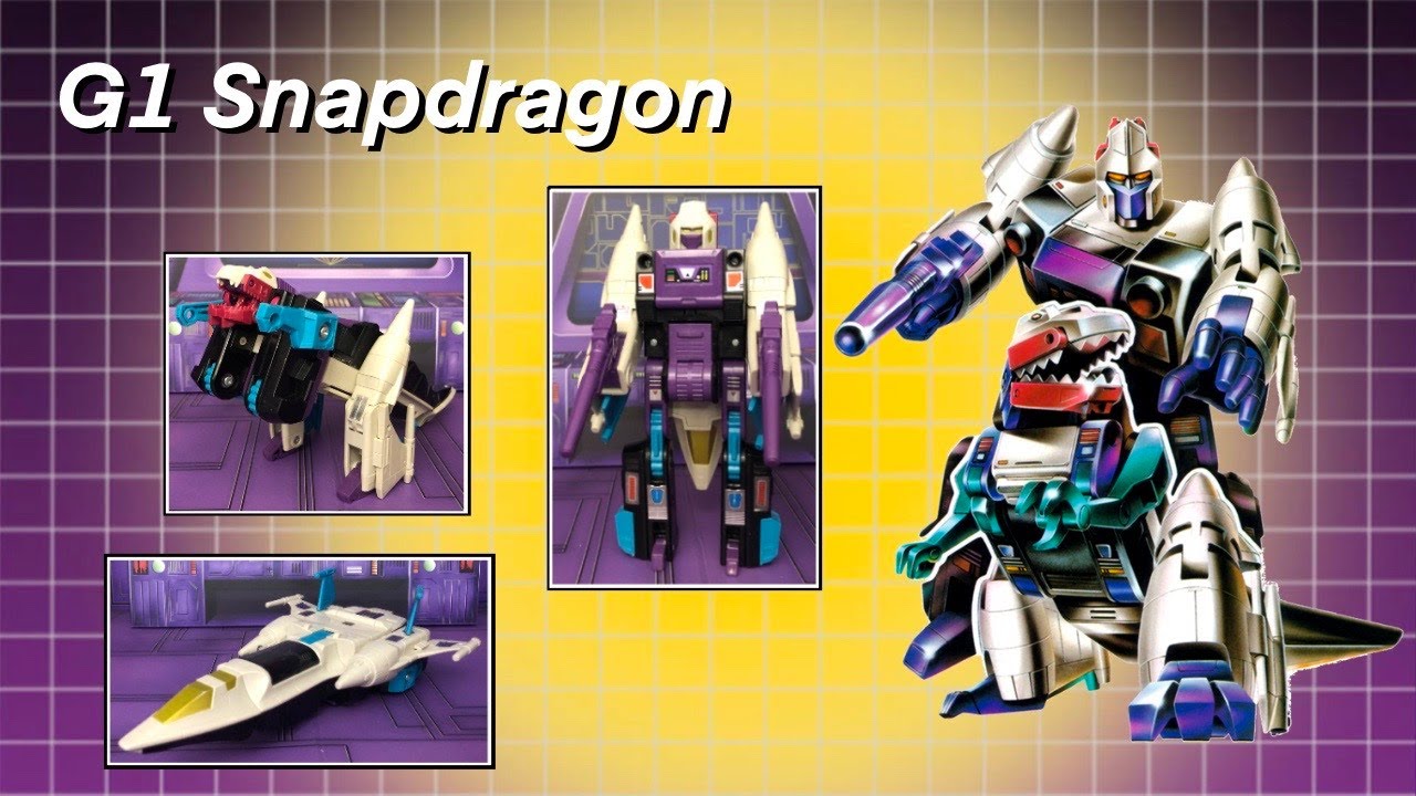 G1 Snapdragon - Decepticons Headmasters Collection - YouTube
