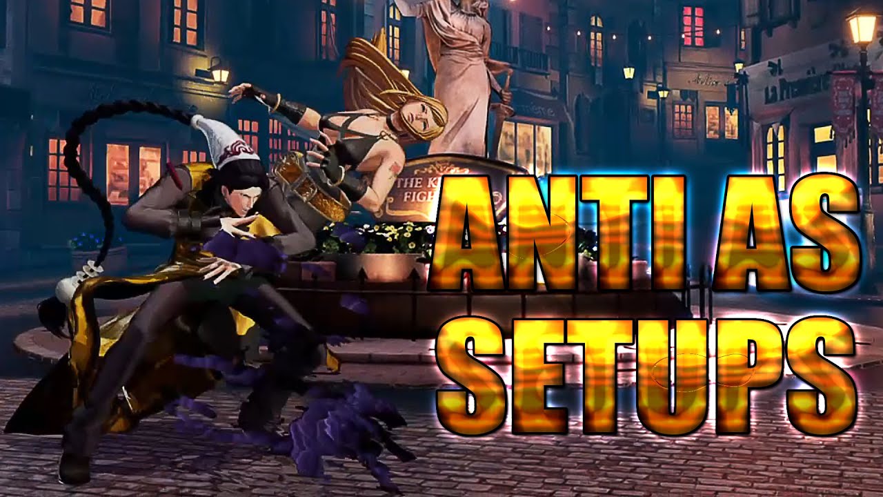 KOF XV: B.JENET - Anti Advanced Strike ! - YouTube