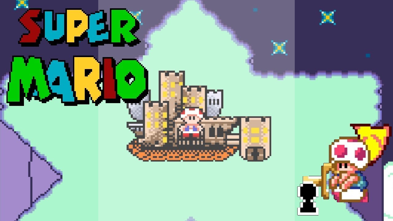 SUPER MARIO | Super Mario World ROM Hack (スーパーマリオワールド) - YouTube