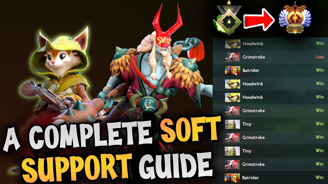 How to Play Position 4 Support: Full Guide by 10K MMR Coach - YouTube