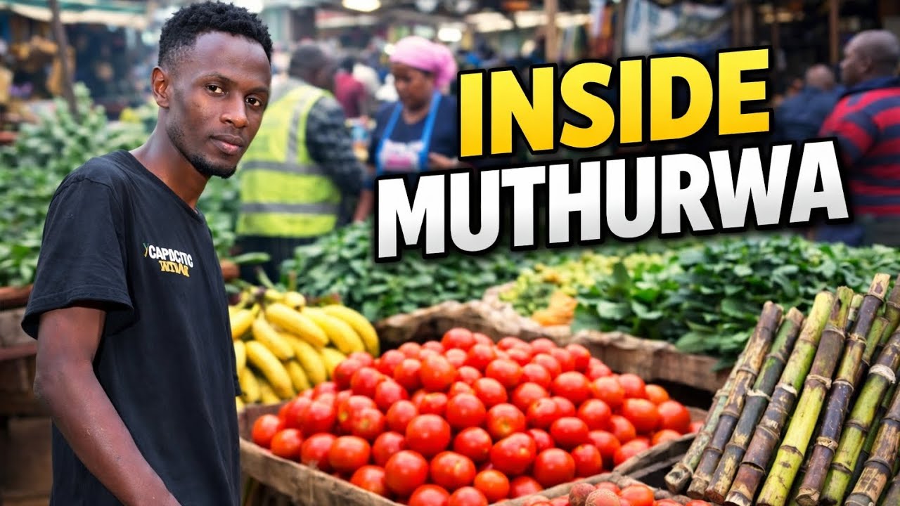 Inside Muthurwa Market Nairobi | Fresh Produce & Morning Rush - YouTube