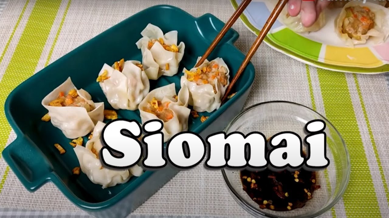 Easy Pork Siomai Recipe Pinoy Style Homemade Siomai Youtube