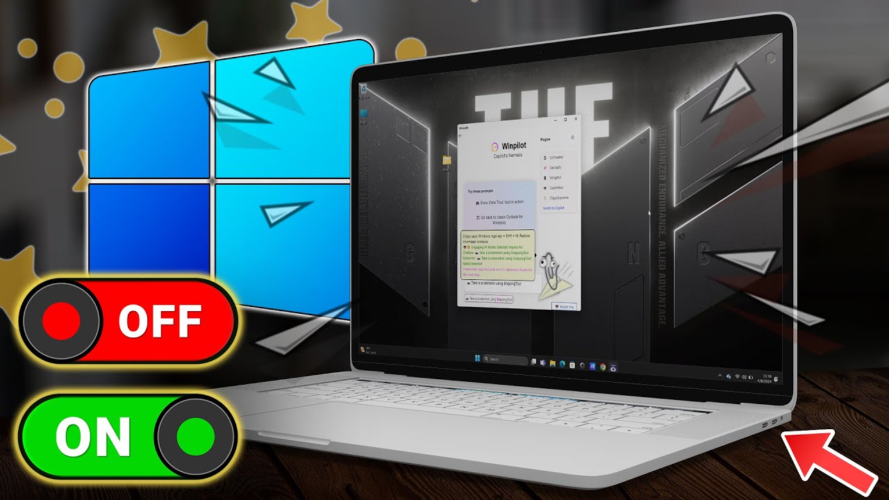 Tornar o Windows 11 MELHOR com Winpilot - YouTube