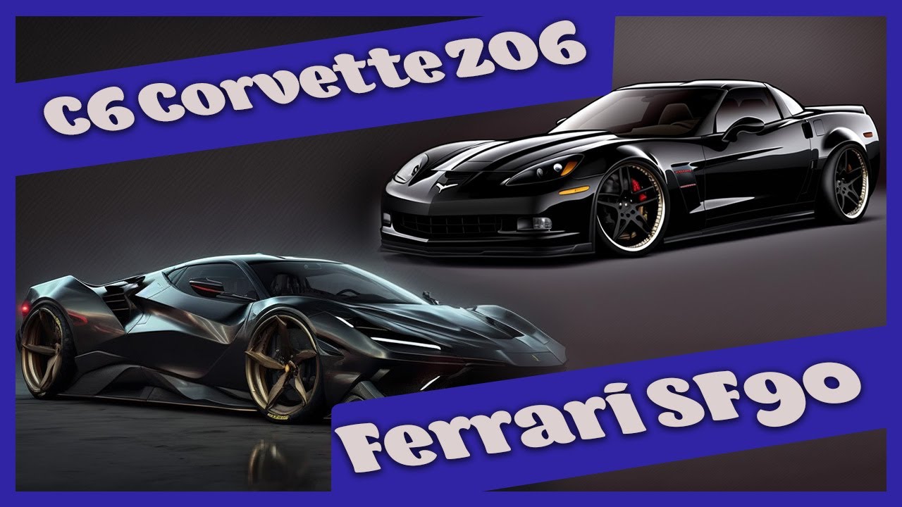 FULLY BUILT C7 Z06 VS STOCK FERRARI SF90 - YouTube