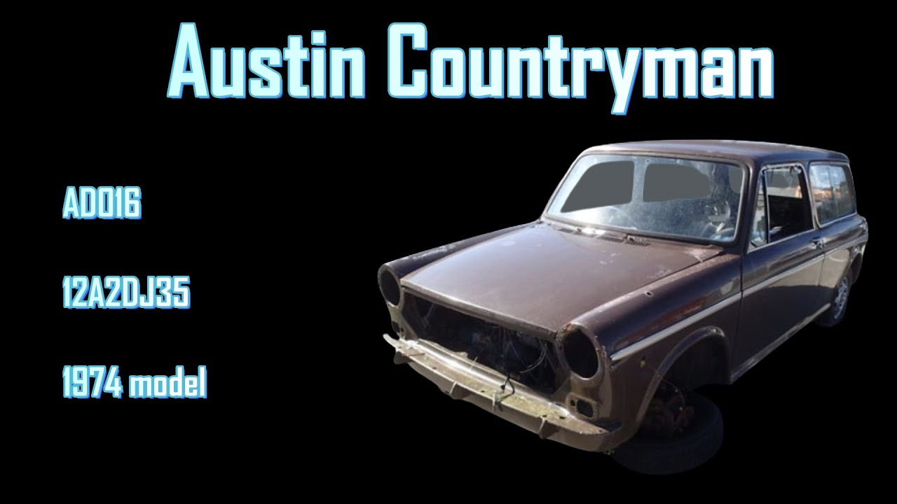 Austin Countryman AD016 12A2DJ35 ENGINE CRANKING TEST MOVIE オースティン カント ...
