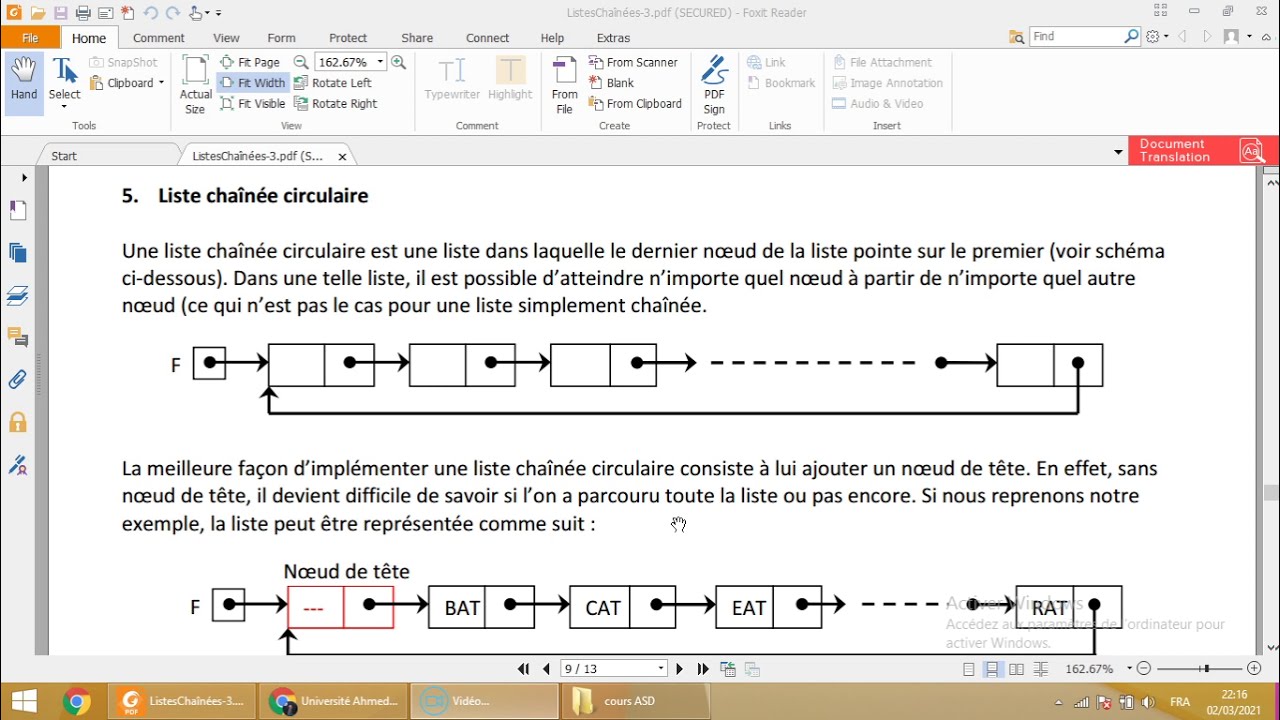 7-Algorithmique Avancée -LES LISTES CHAINEES 4 - YouTube