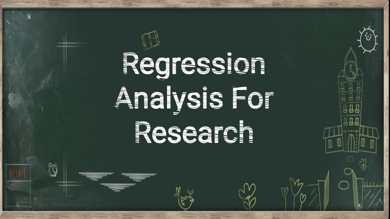 Regression Analysis for Research #research #phd #statisticalanalysis ...