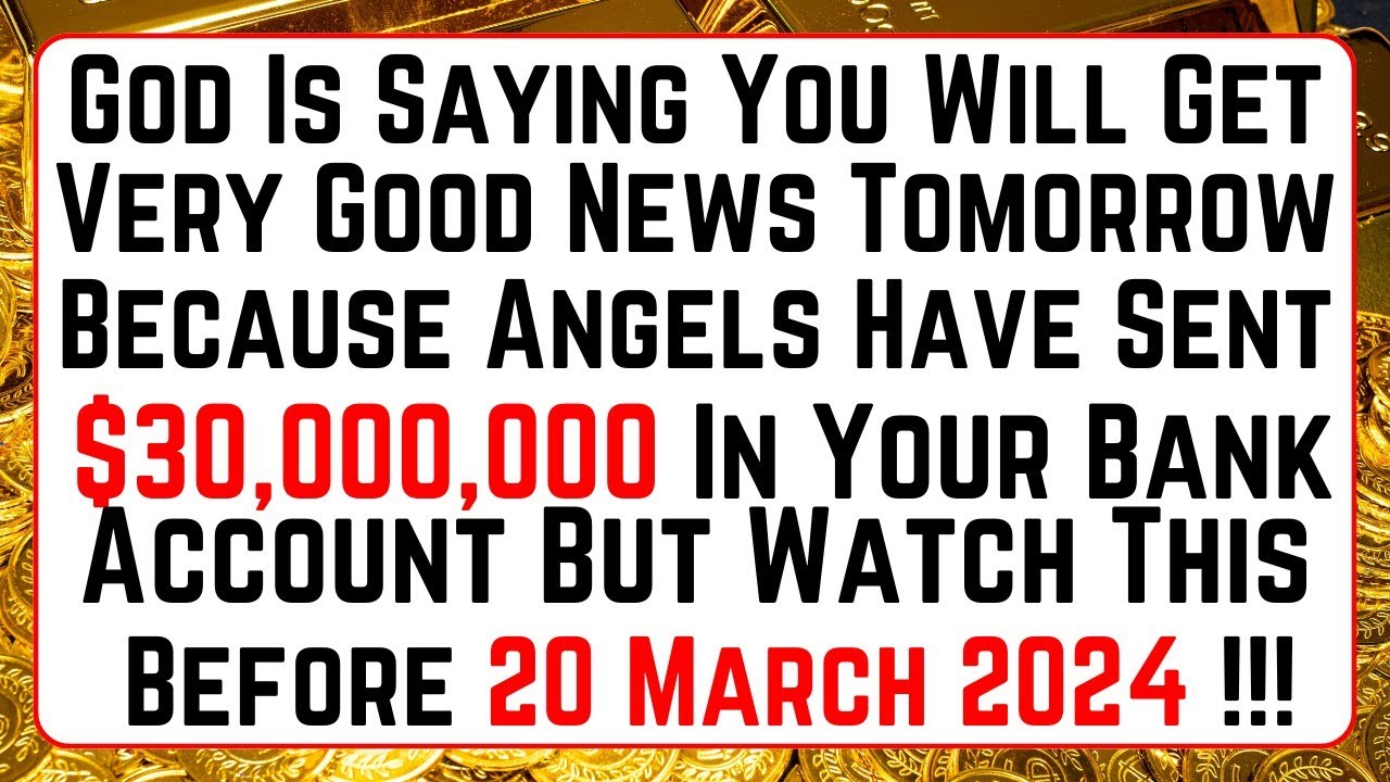 11:11🤑Angel Says, You Will Receive $30,000,000 In Your Bank Account ...