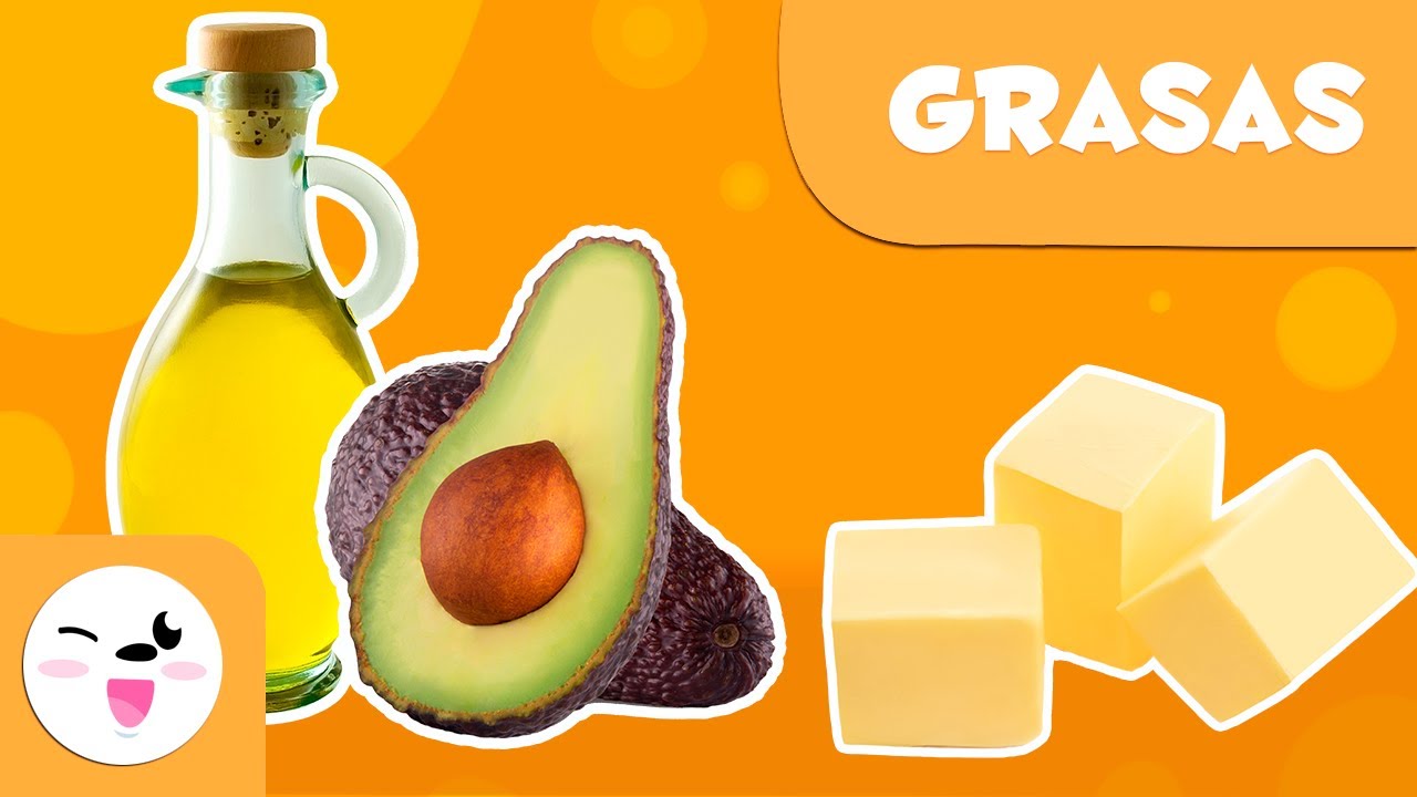 ¿Qué son las grasas? - Alimentación saludable para niños - YouTube