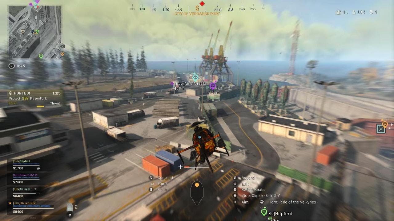 Call of Duty®: Modern Warfare Warzone Helicopter Takedown - YouTube