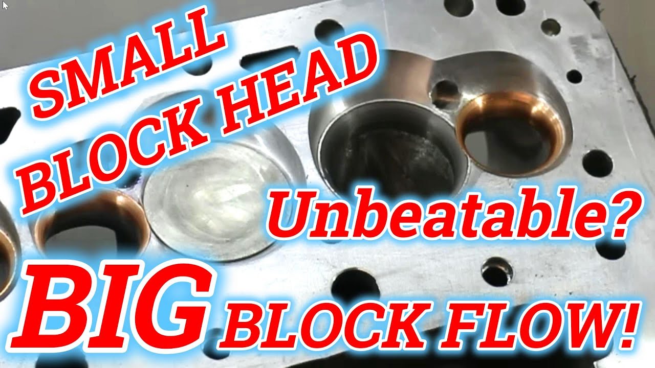 It's confirmed! Small Block Heads - Big Block flow. - YouTube