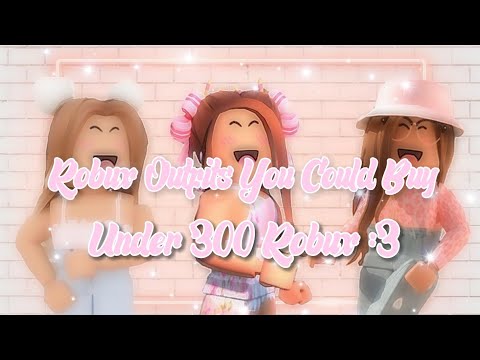 Robux Outfits Under 300 Robux - YouTube