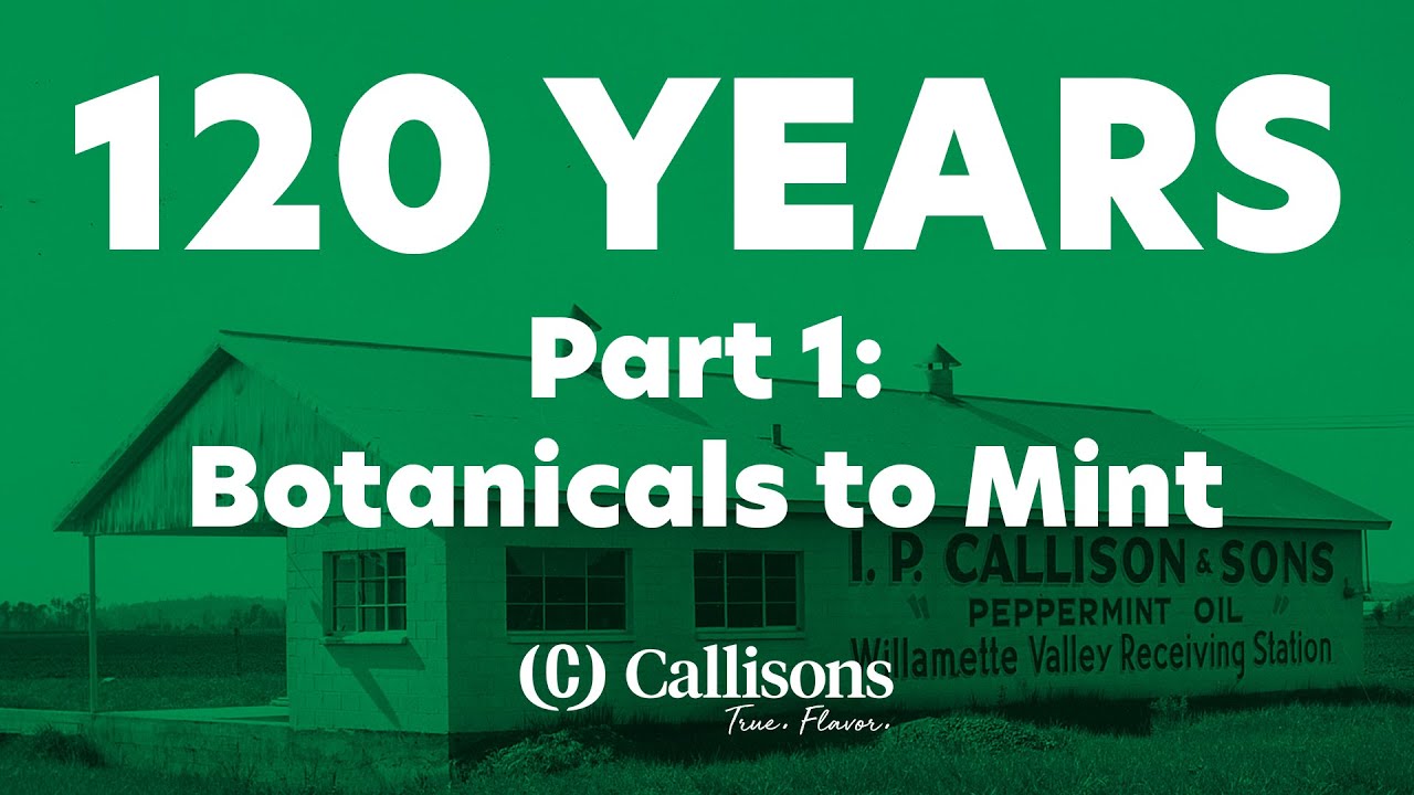 Callisons 120th Anniversary - Part 1: Botanicals to Mint - YouTube