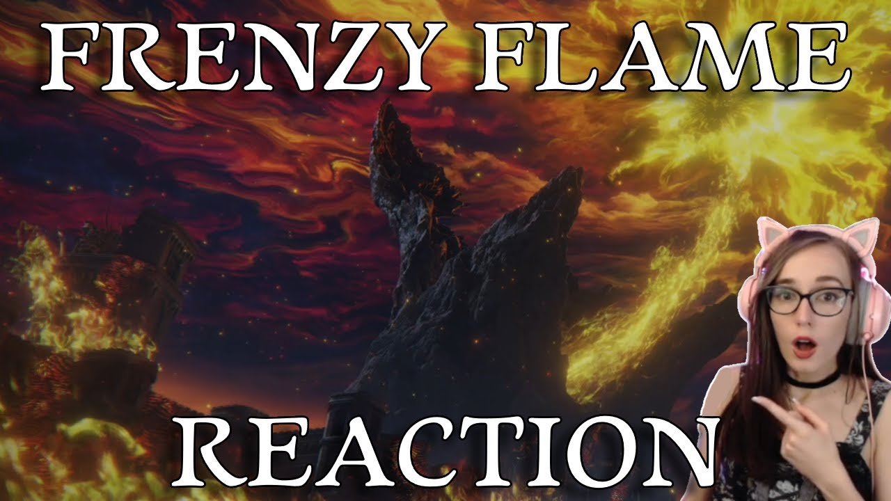 Reacting to the FRENZY FLAME ENDING of Elden Ring - YouTube