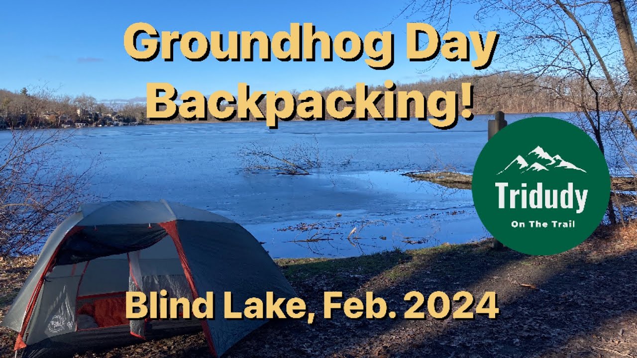 Backpacking to Blind Lake on Groundhog Day, Feb. 2024 - YouTube