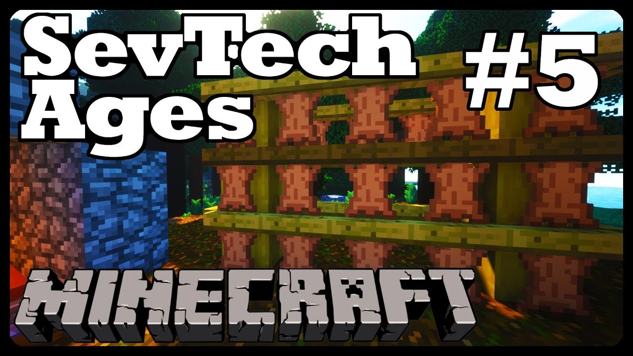 Minecraft: SevTech Ages - Ep. 5 THE LEATHER PROCESS! (Modpack) - YouTube
