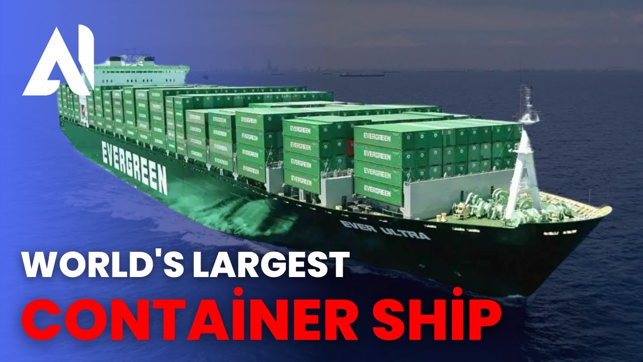 World's Largest Container Ship / Ever Built How Is Life Here? The ...
