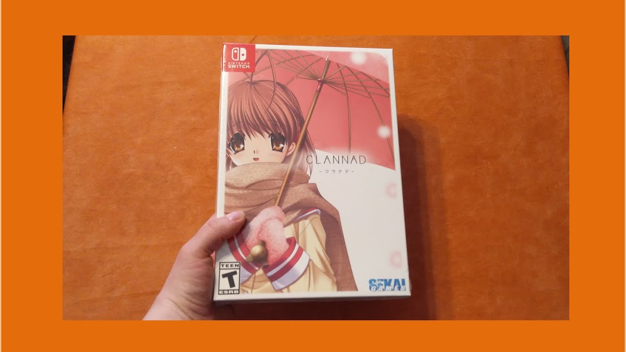 Unboxing CLANNAD Nintendo Switch Collectors Edition + Guidebook ...