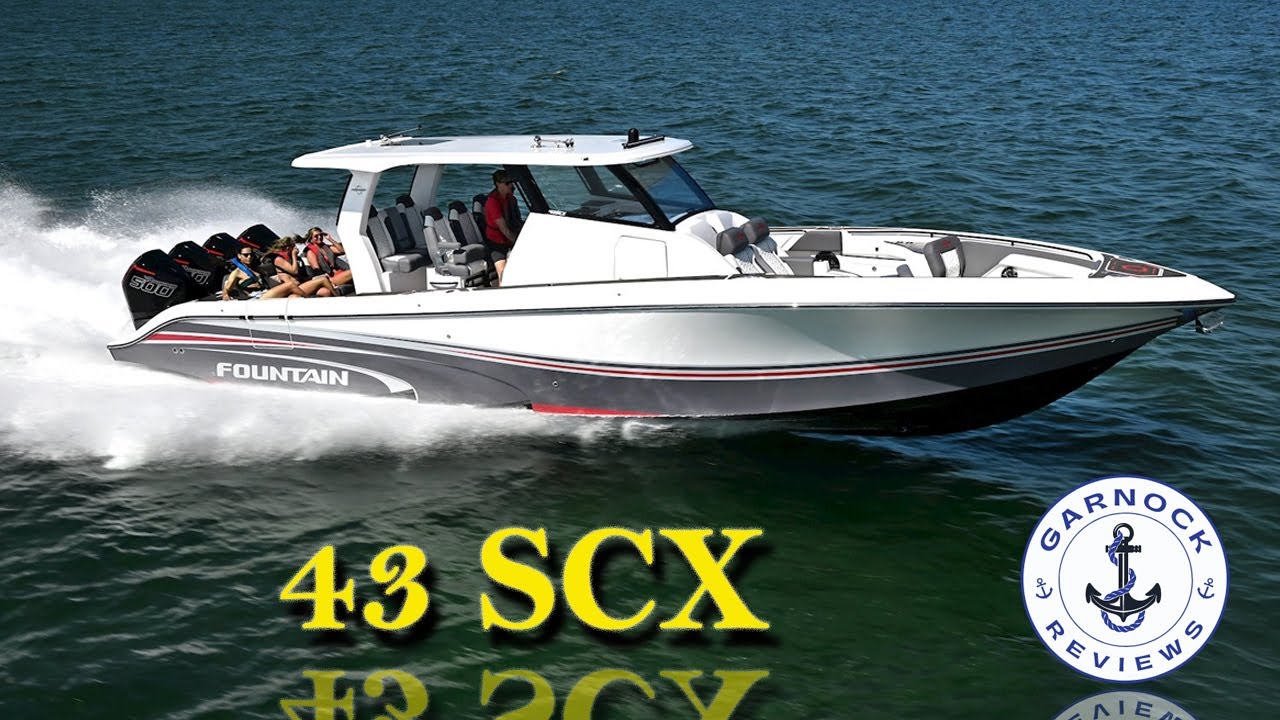 $1,394,000 - (2024) Fountain 43 SCX Center Console Boat For Sale - YouTube