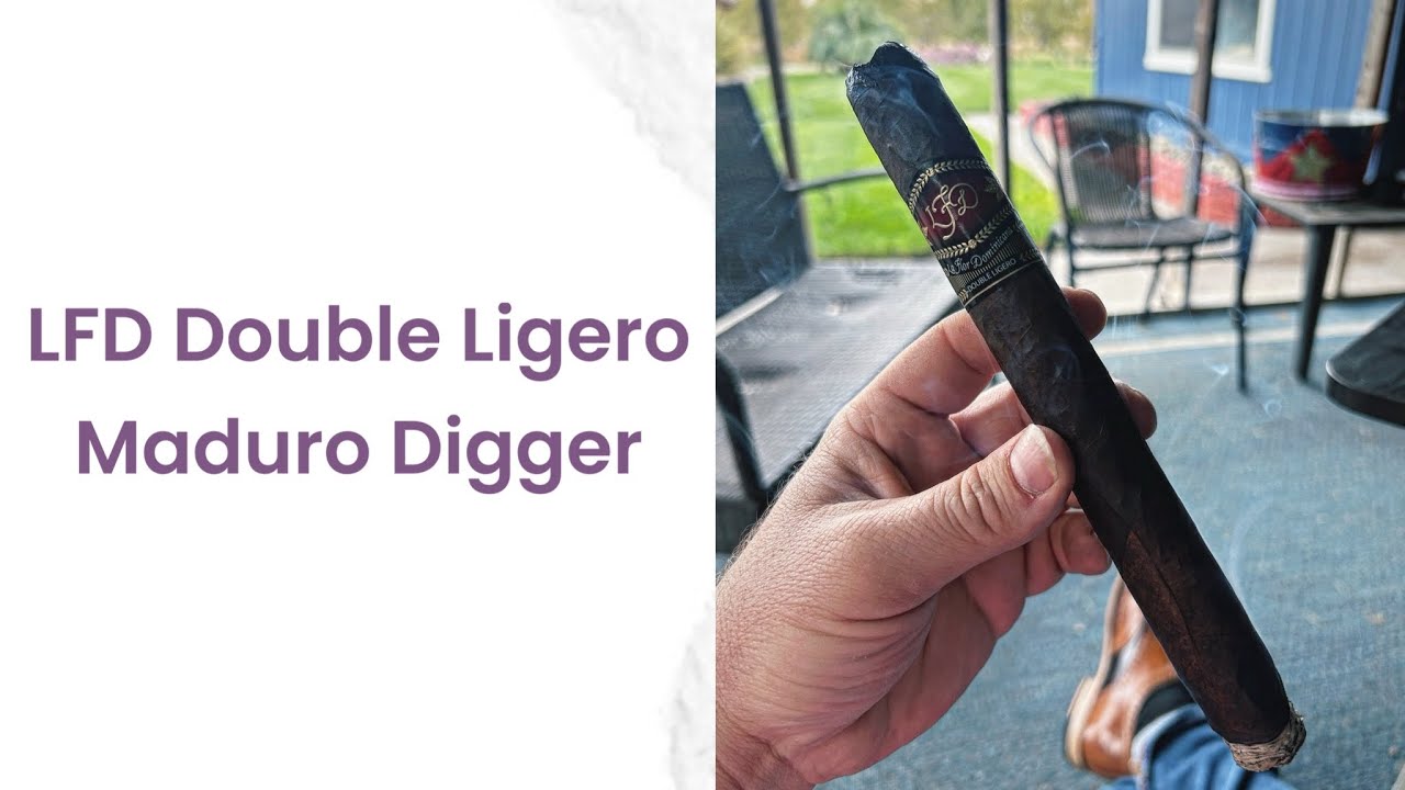 LFD Double Ligero Maduro Digger - YouTube