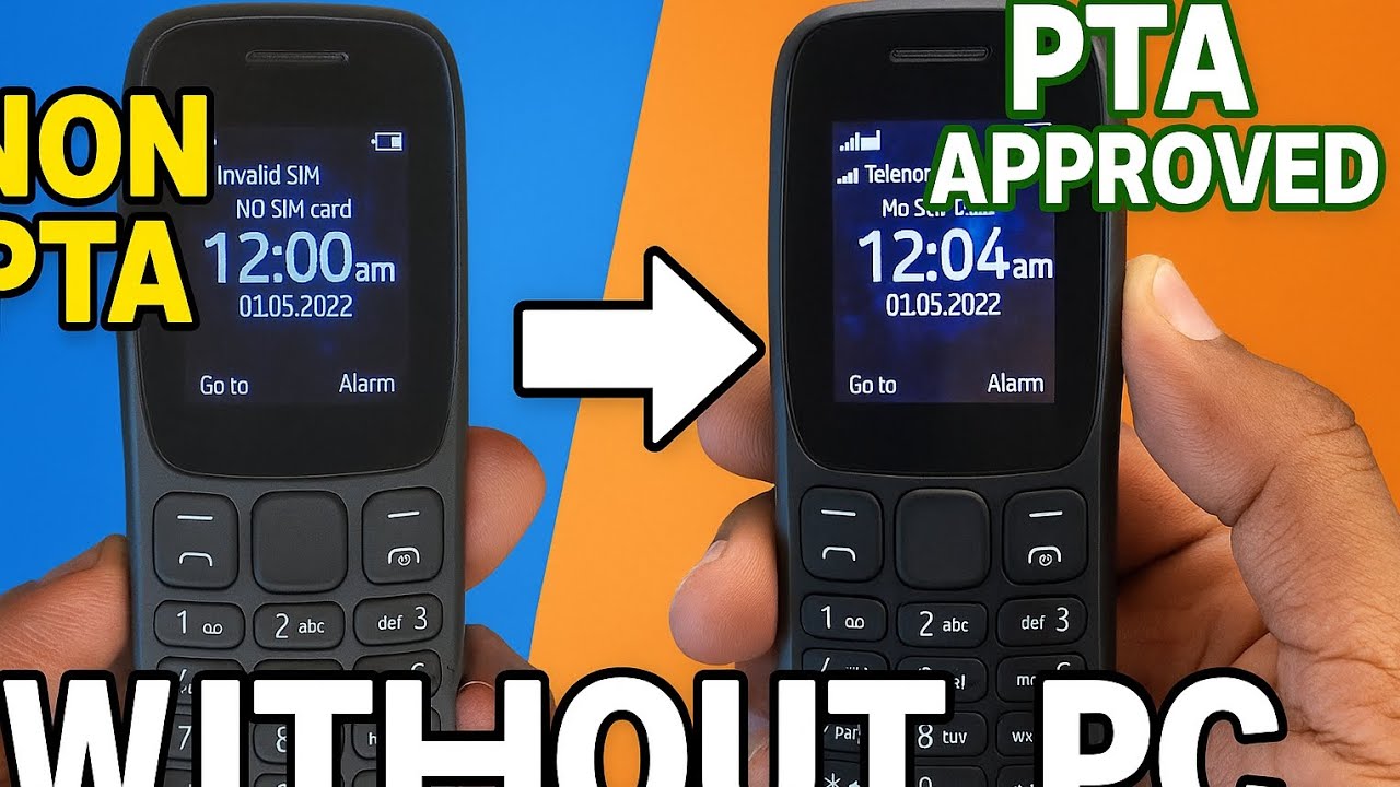 Nokia 105 (2022) invalid sim solution/Nokia 105 1410 imei change ...