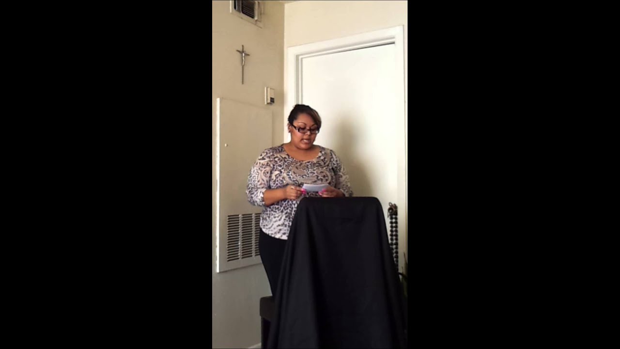 Persuasive speech beauty pageant - YouTube