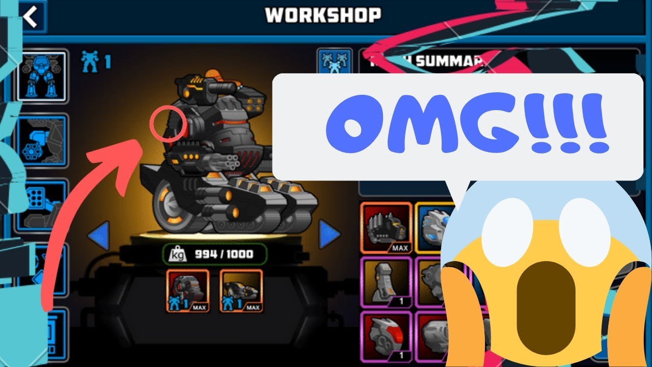 INSANE GLITCH!!! + PHYSICAL MECH BUILD | Supermechs - YouTube