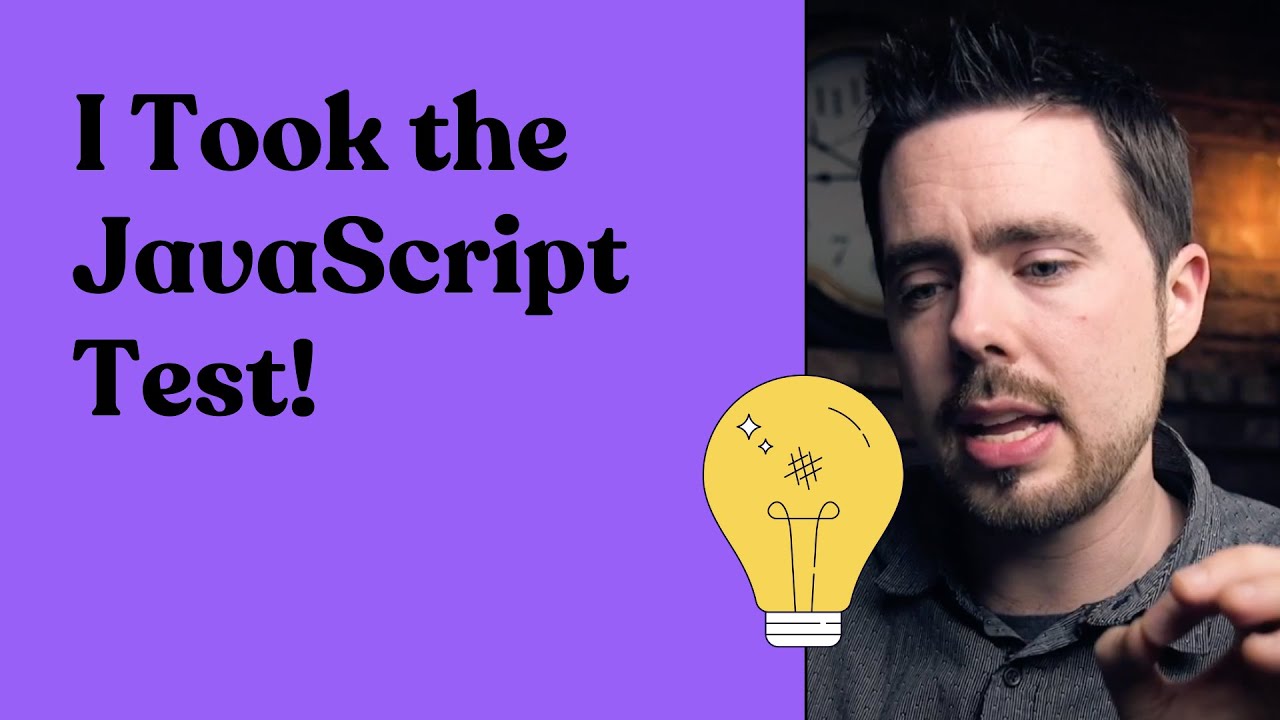 I took the JavaScript test! | Here's how I passed... - YouTube