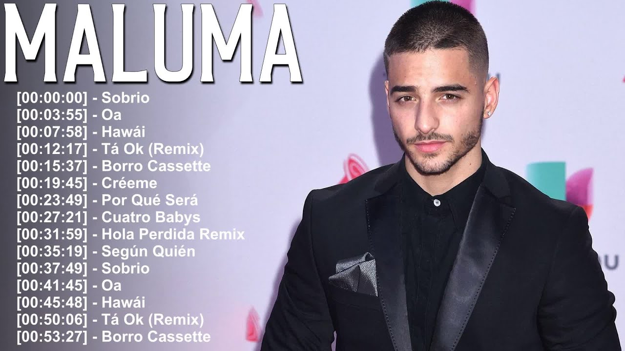 Maluma – Álbum completo con todas sus etapas musicales - YouTube