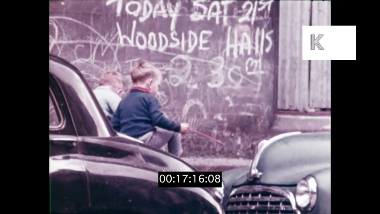 1960s UK Poverty, Children in Glasgow, from 16mm - YouTube
