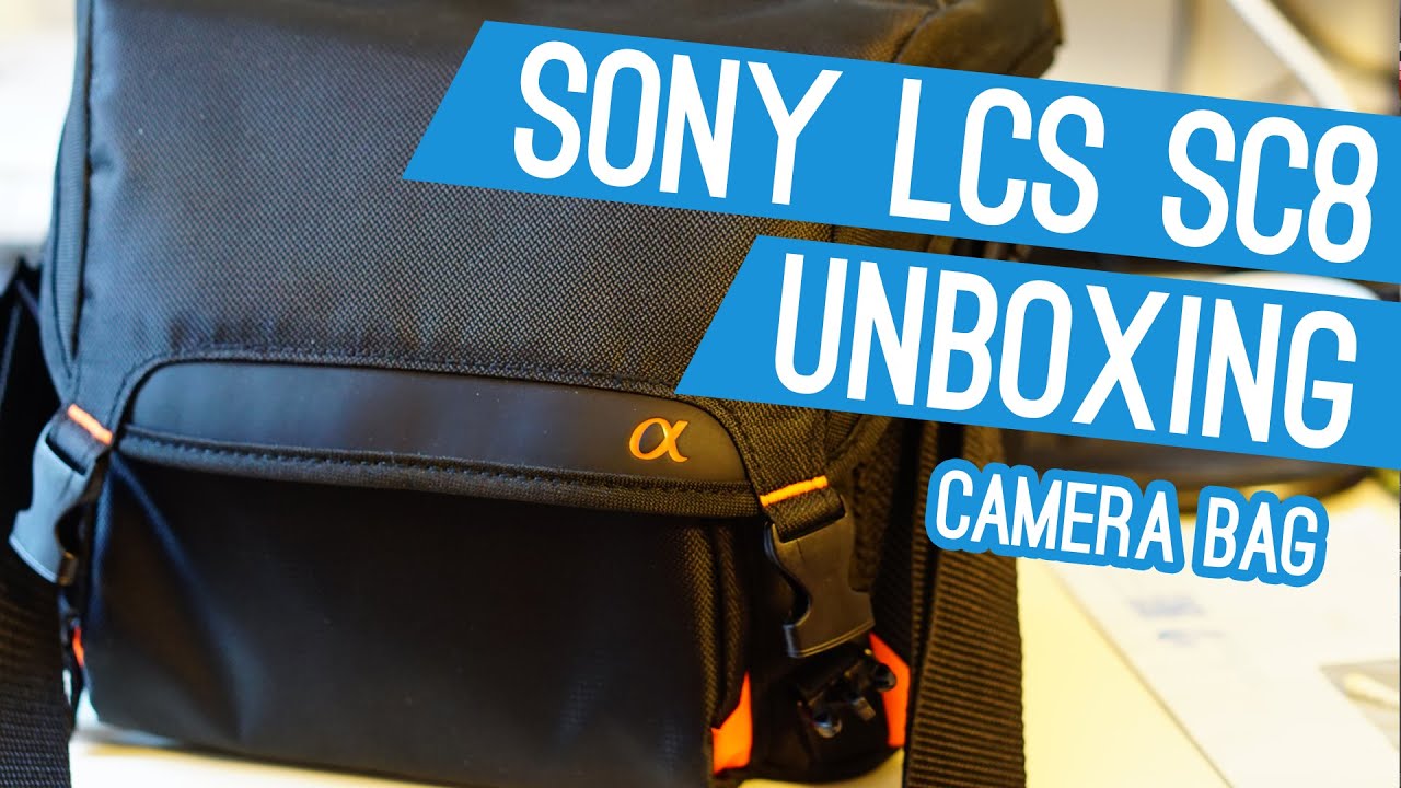 Sony LCS - SC8 Kameratasche - Unboxing (w/ Eng Subs) - YouTube