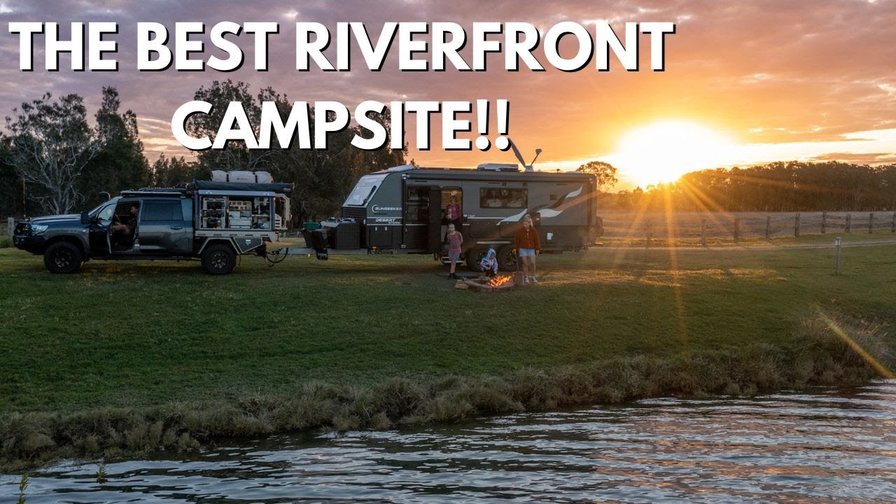 The Best Riverfront Campsite - Roadtrip Australia Going South Part 2 ...