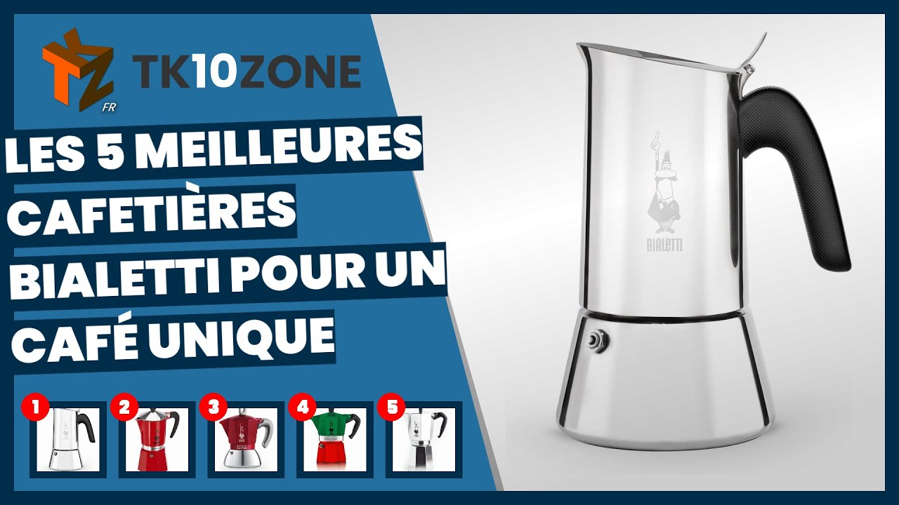 Les 5 meilleures cafetières bialetti pour un café unique - YouTube