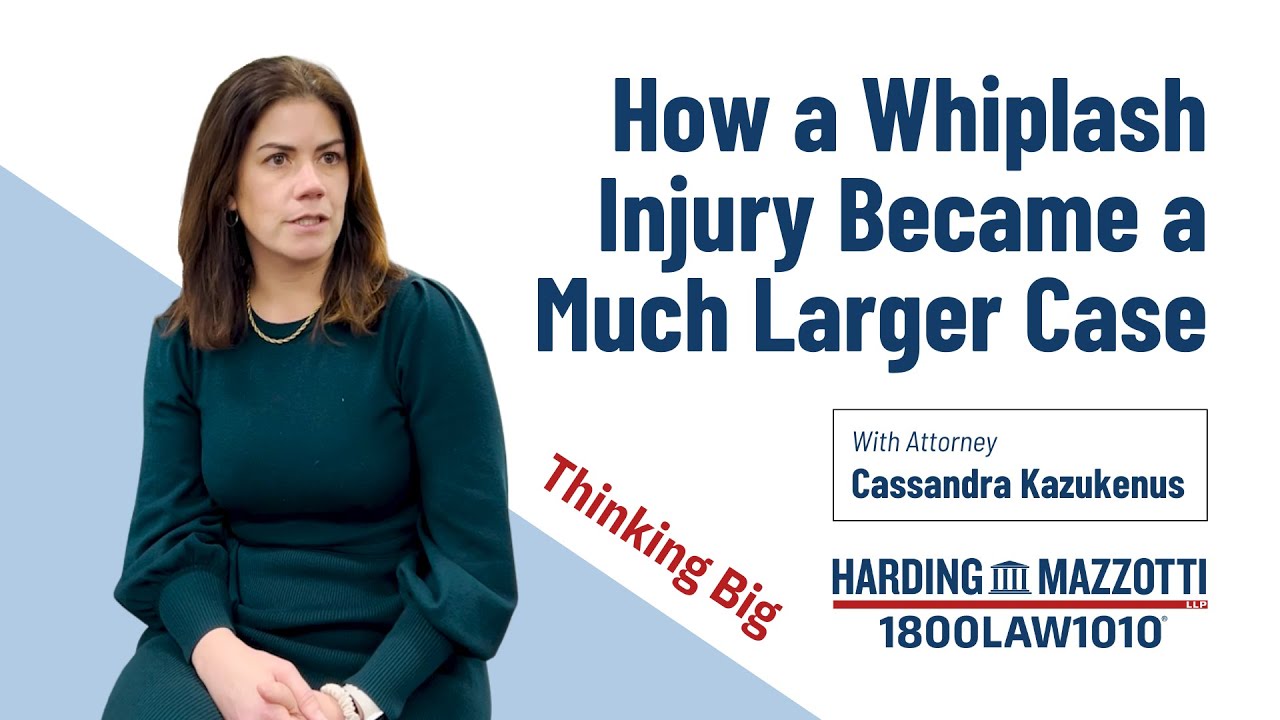 Atty. Cassandra Kazukenus | How a Whiplash Injury Became a Much Larger ...