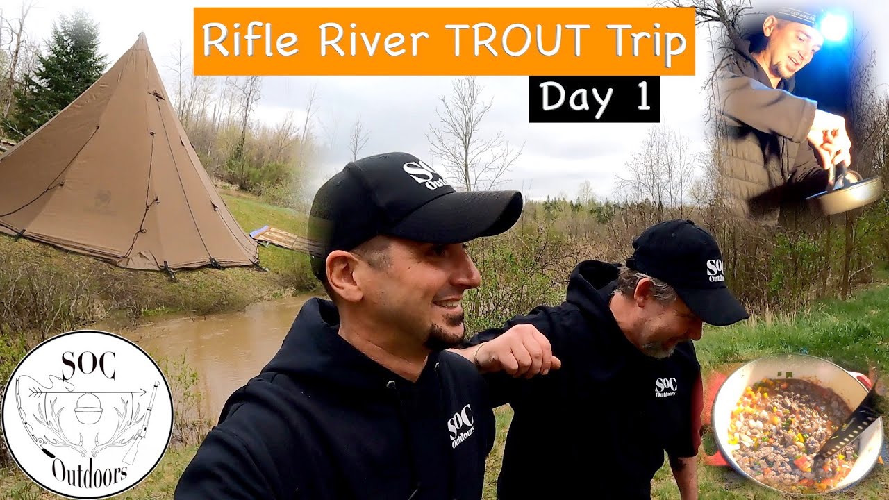 Trout Camp on the Rifle River (Day 1) - YouTube