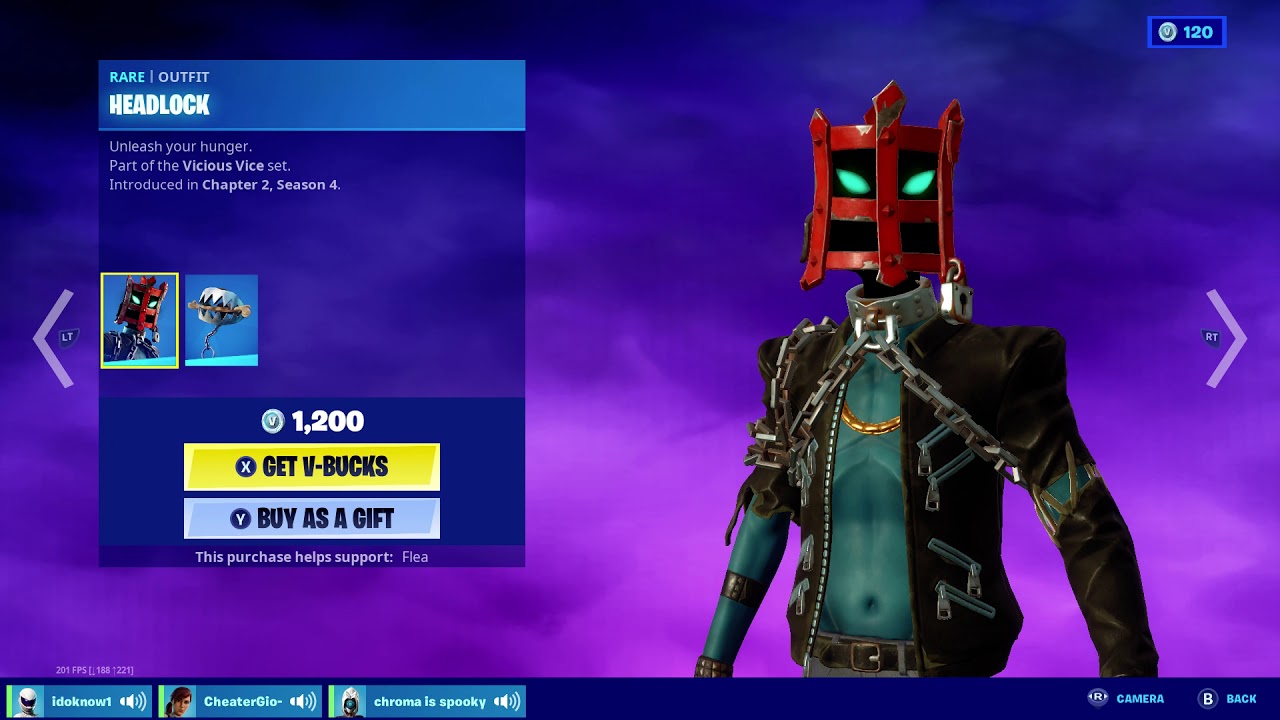 NEW! Headlock And Baby Yaga Skin | Fortnite Item Shop 10/25/2020 - YouTube