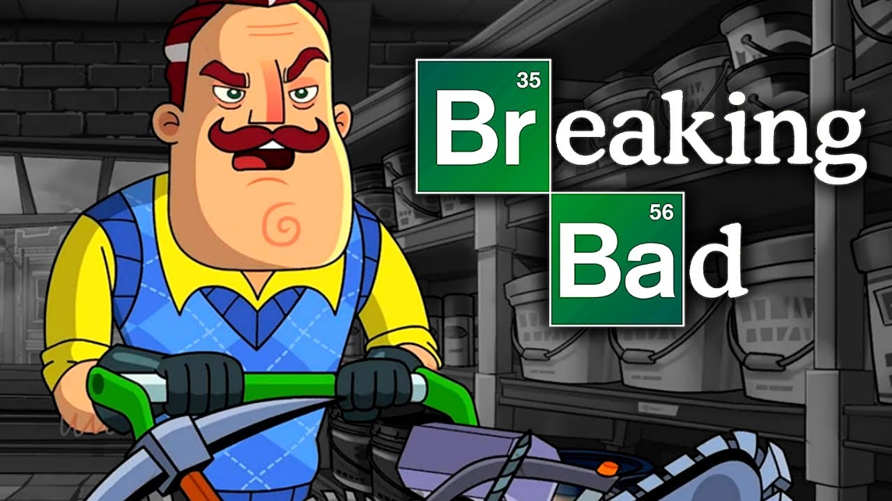 Hello Neighbor, but it's Breaking Bad Scene - YouTube