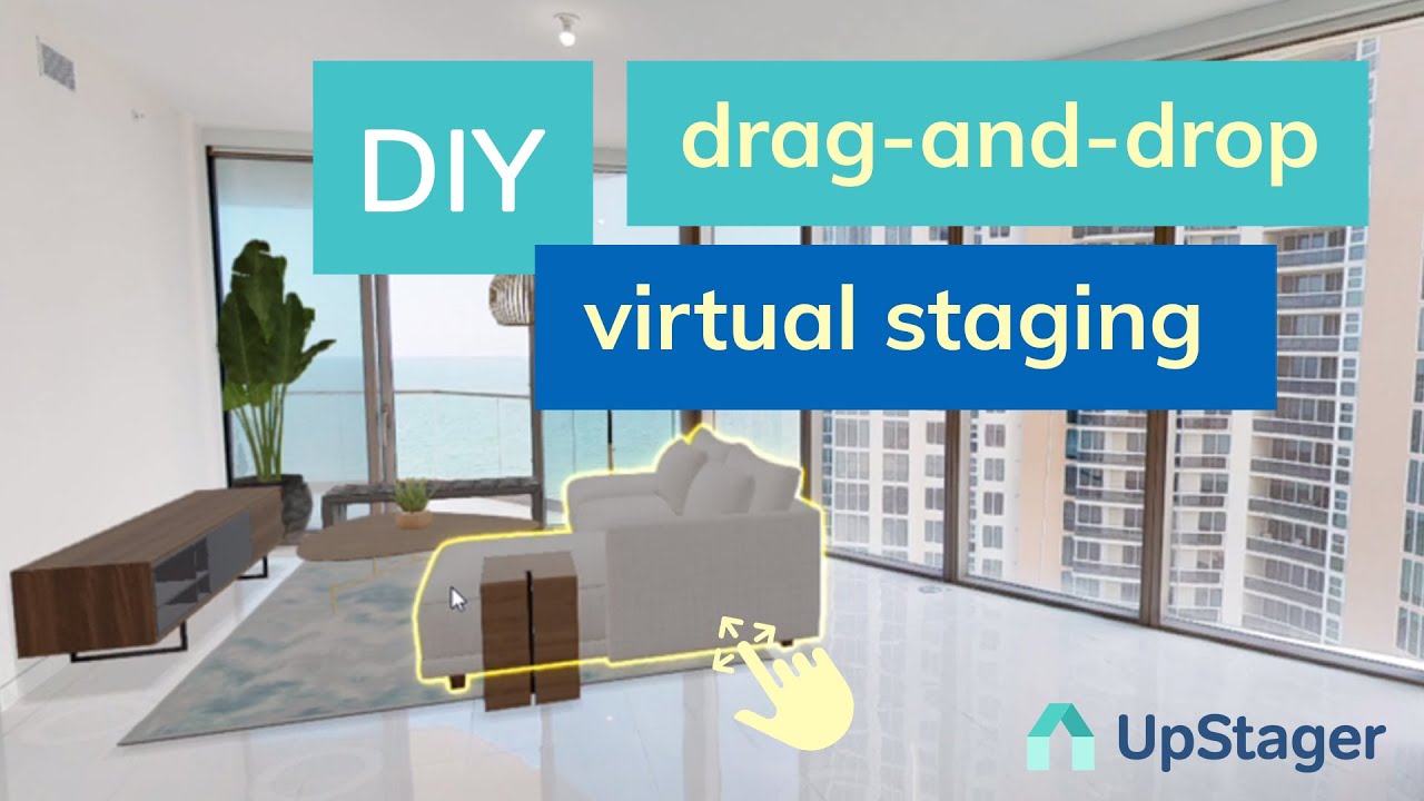 DIY drag-and-drop tool for virtually staging Matterport tours - YouTube