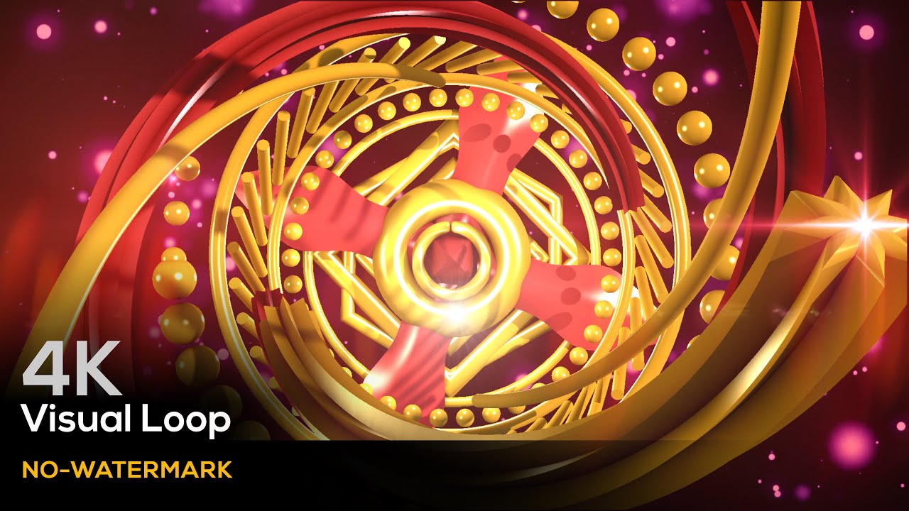 4K VISUAL LOOP ANIMATION (VJ LOOP) - 3D TUNNEL PART 2 - YouTube