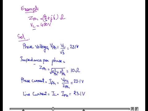 How to Find Line Current, Power Factor and Total Volt Ampere - YouTube