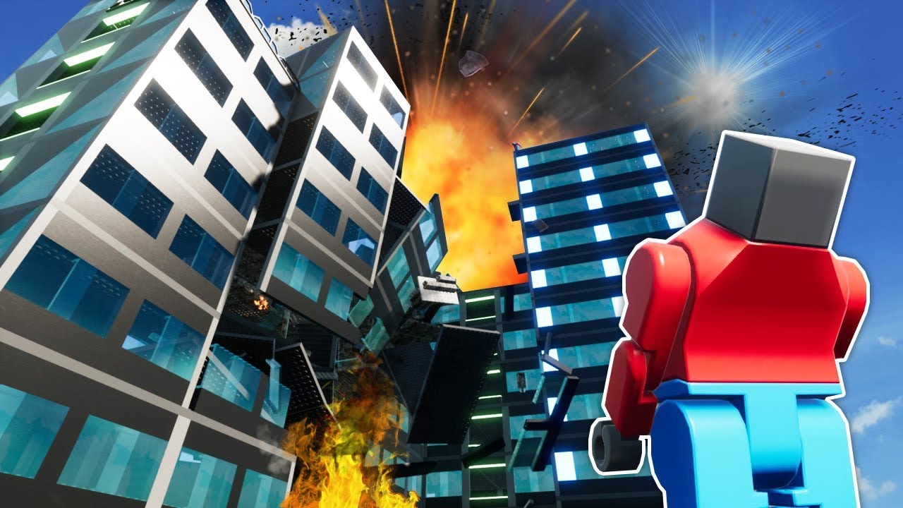 ULTIMATE LEGO TOWER FIRE SURVIVAL CHALLENGE! - Brick Rigs Gameplay ...