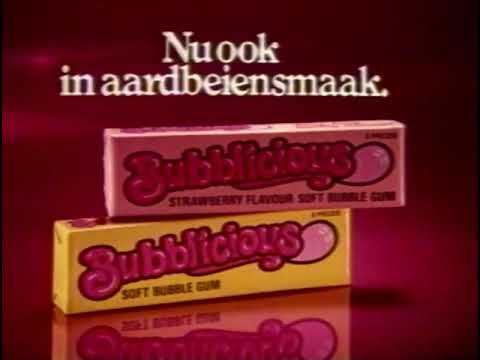 Bubblicious Bubble Gum - TV Reclame (1980) - YouTube