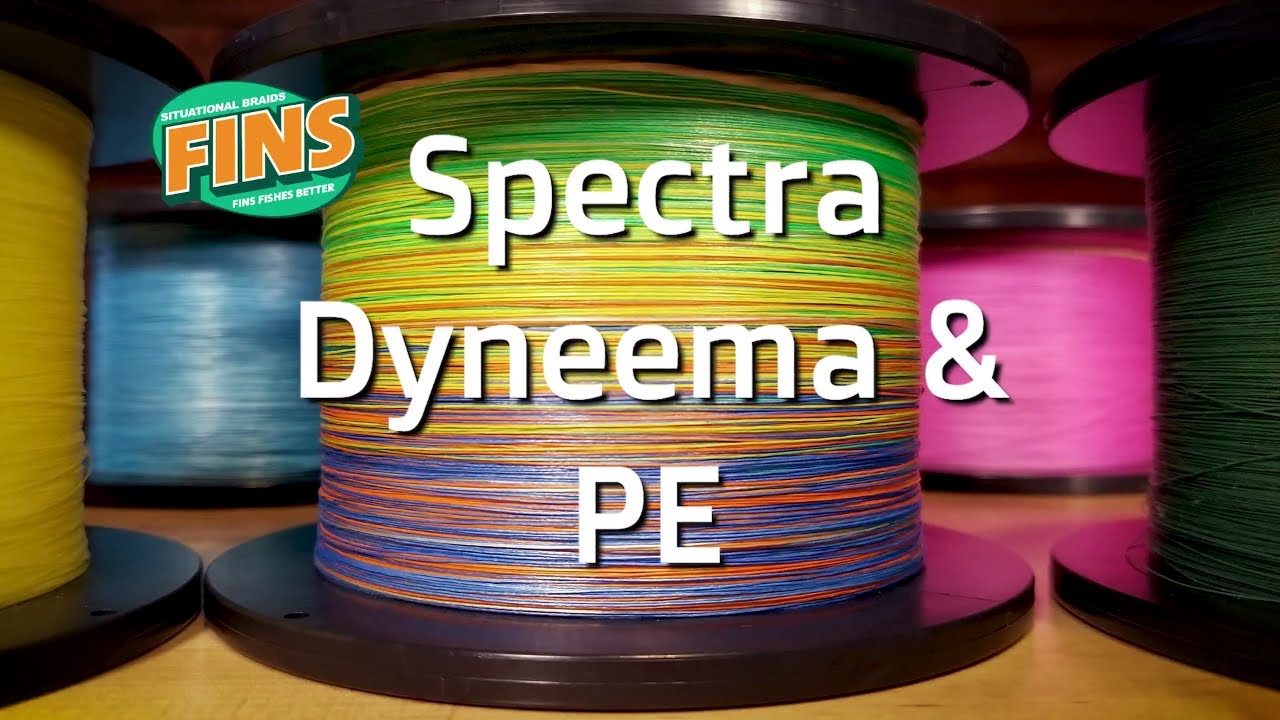 Braided Fishing Line Myths - Spectra vs Dyneema vs PE - YouTube